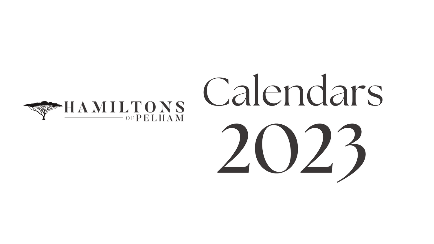 Calendars – Hamiltons of Pelham
